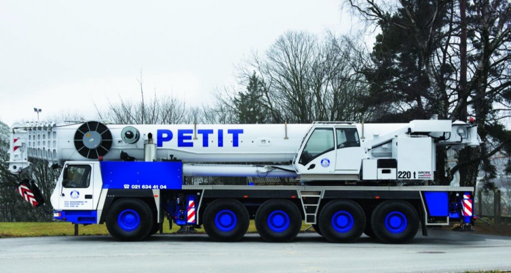 GRUE TELESCOPIQUE 220 tonnes - MATTHEY PETIT SA - Les moyens de ...